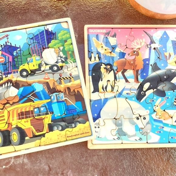 Quokka | Toys | Quokka Handmade Wooden Puzzles 2 | Poshmark